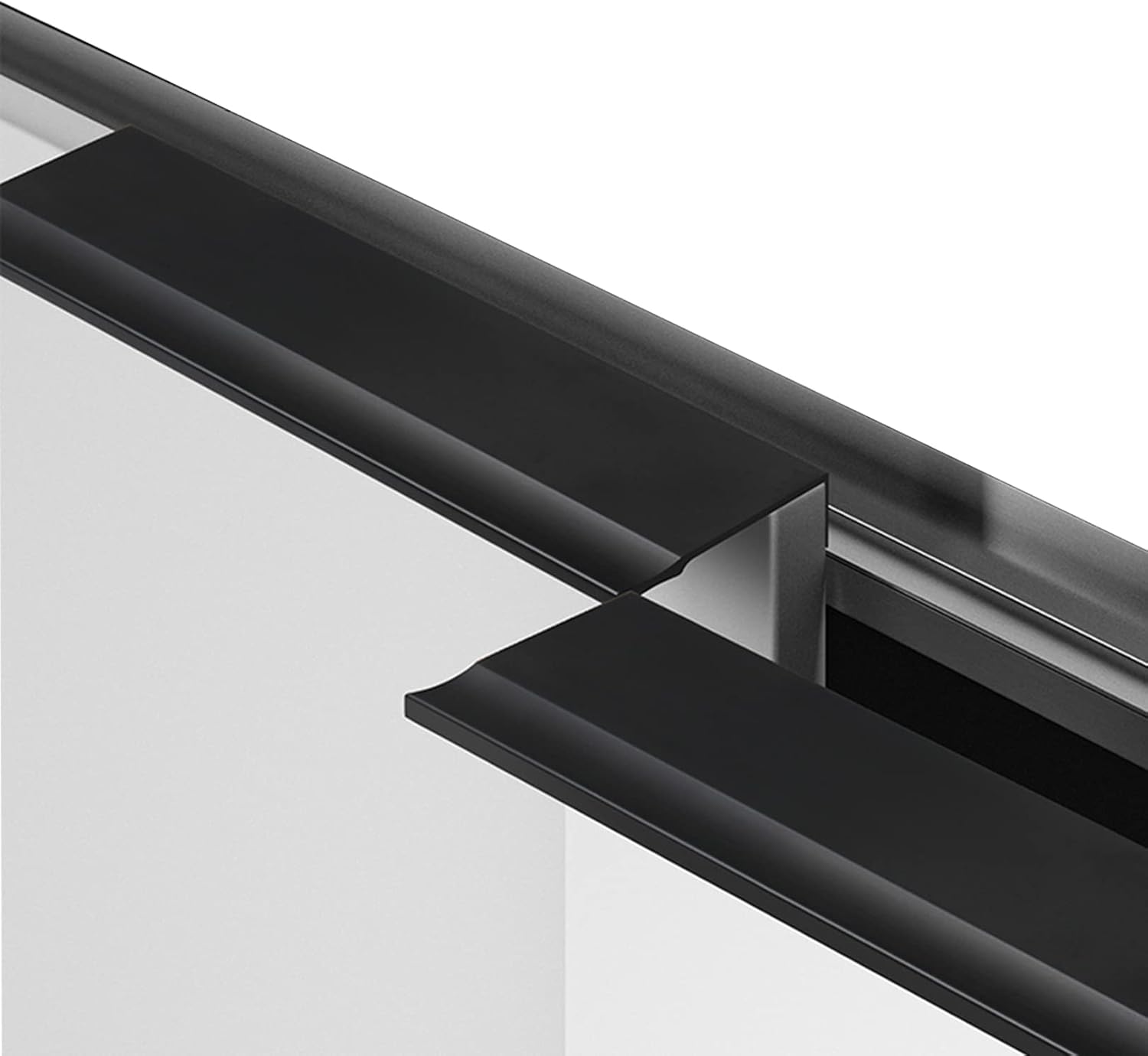 Invisible Handle Space Aluminum Door Knob Wardrobe Kitchen Cupboard ...