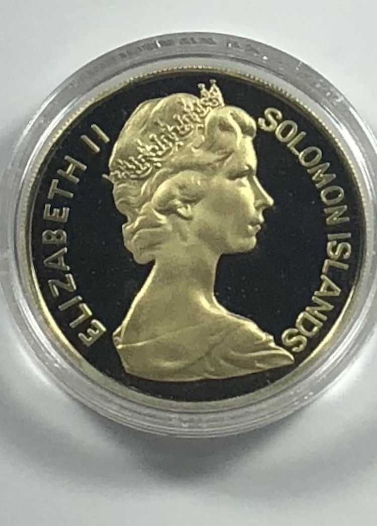 1984 SB Solomon Gold Proof $100 Los Angeles Olympic G$100 Uncirculated ...