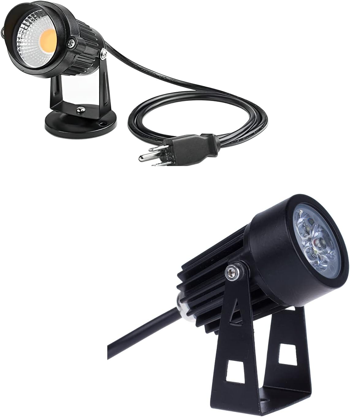 LemonBest Landscape Spotlights Warm White + Cool White - Amazon.com