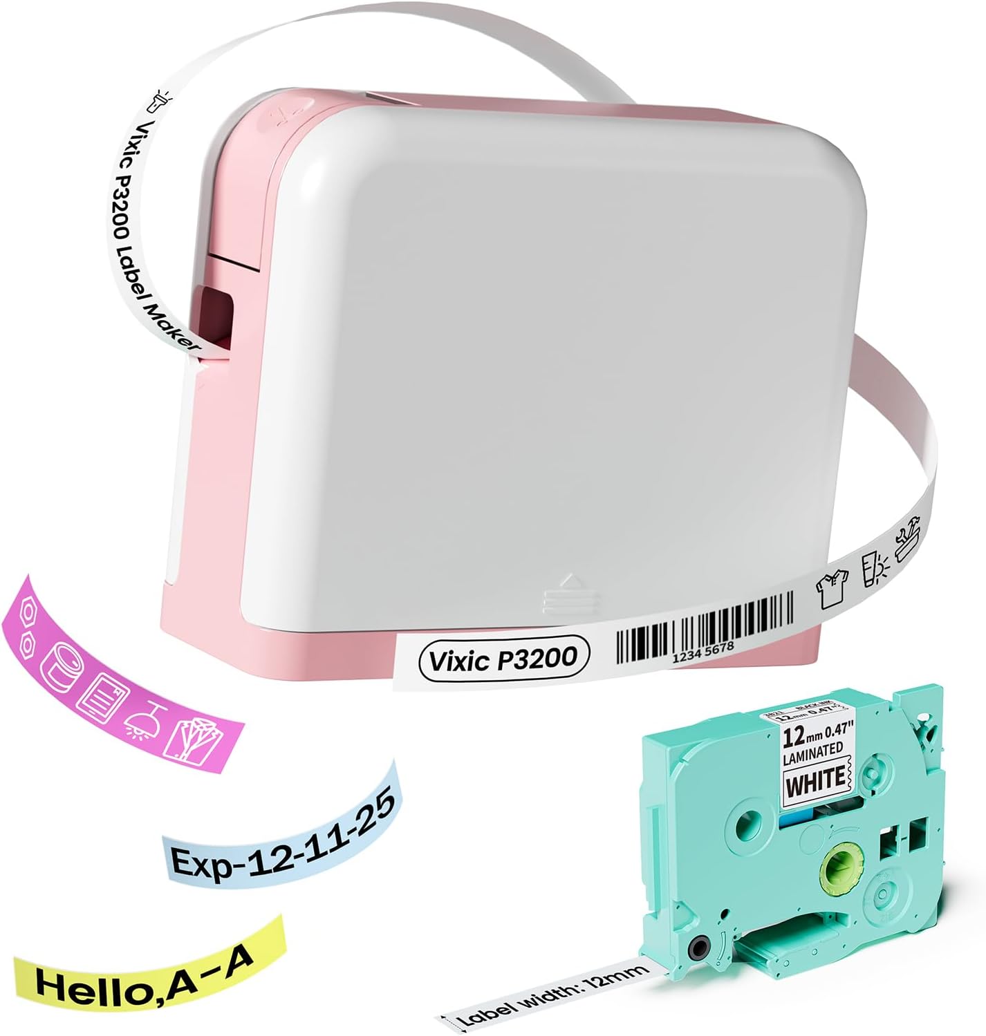 Amazon.com : Preshwous Mini Pocket Printer, Sticker Printer, Portable ...