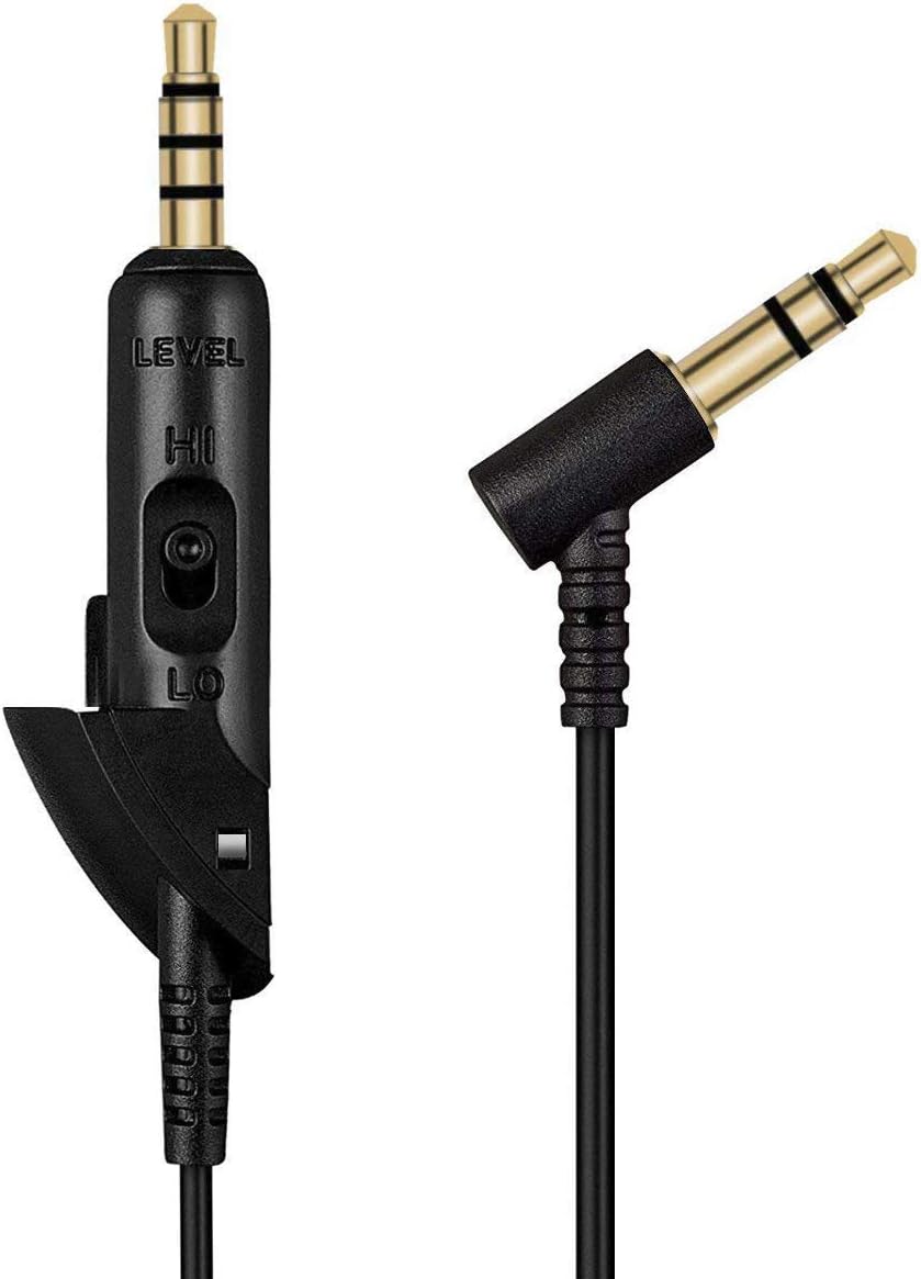 Replacement Audio Cable Cord for Bose QC25, QC35, QuietComfort 25 ...