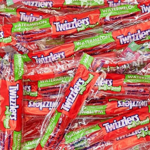 Amazon.com : CandyKrave Twizzlers Pull N Peel Watermelon Flavor Candy ...