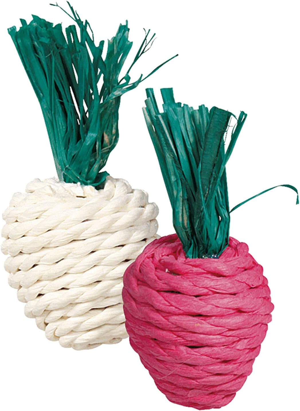 Trixie 2 Radishes Straw Toy for Small Animal, 8 cm, Set of 2 : Amazon ...