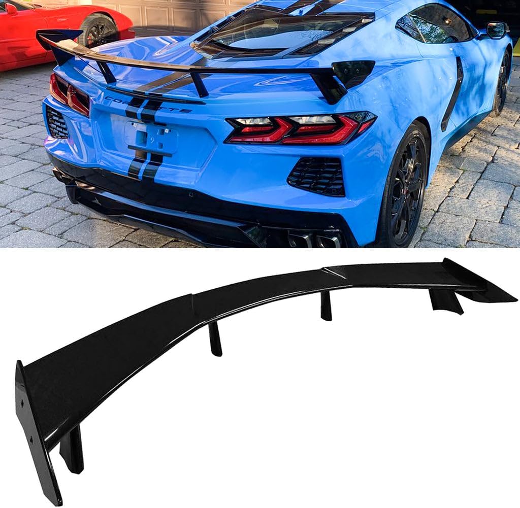 Amazon.com: CHIESMA for C8 Corvette Rear Spoiler,Fit for 2020-2025 ...