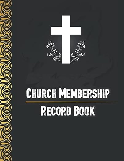 Church Membership Record Book: Church Membership Records Manual Journal ...