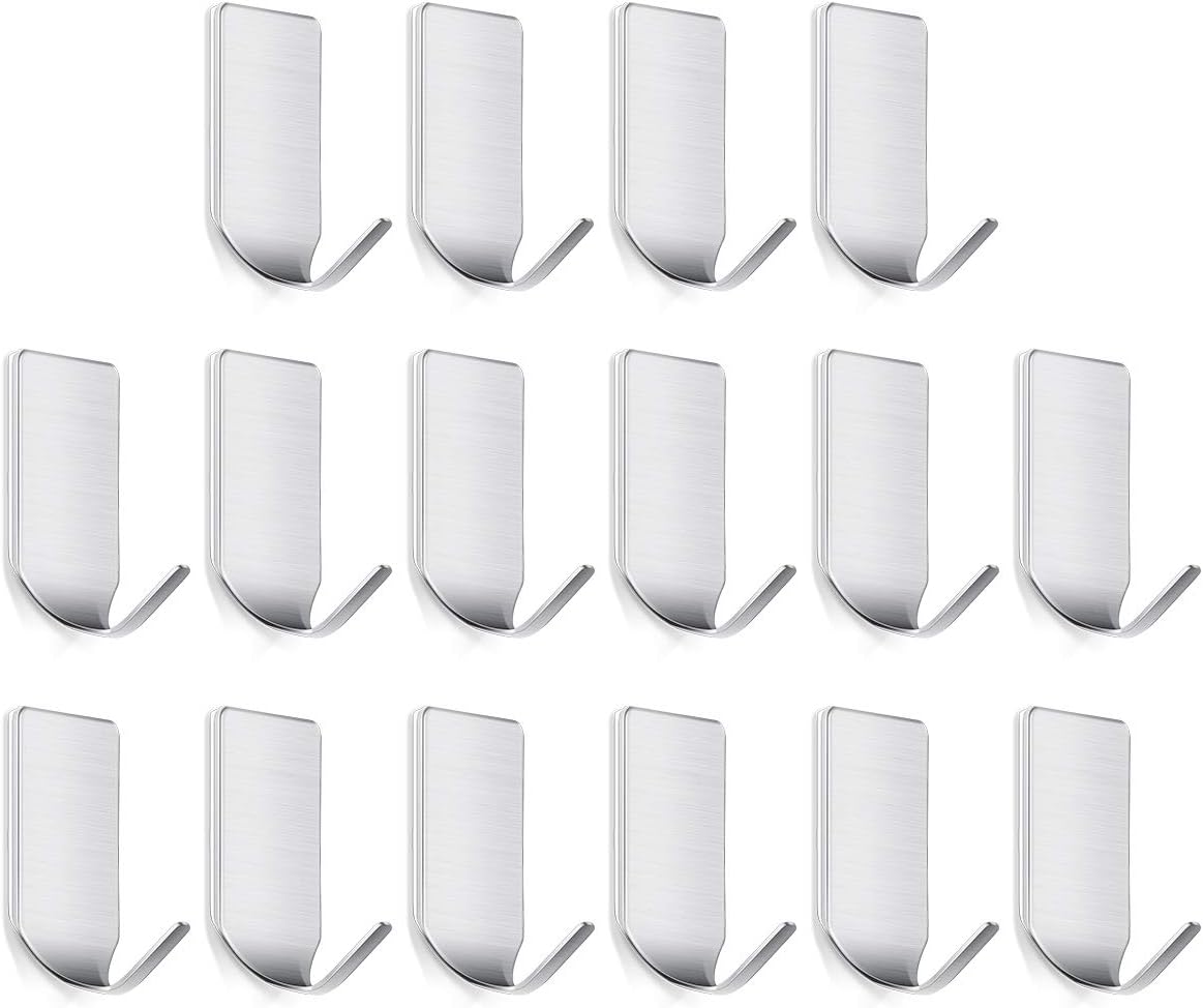 Amazon.com: Sticky Wall Hangers Self Adhesive Hooks 16 PCS : Home & Kitchen