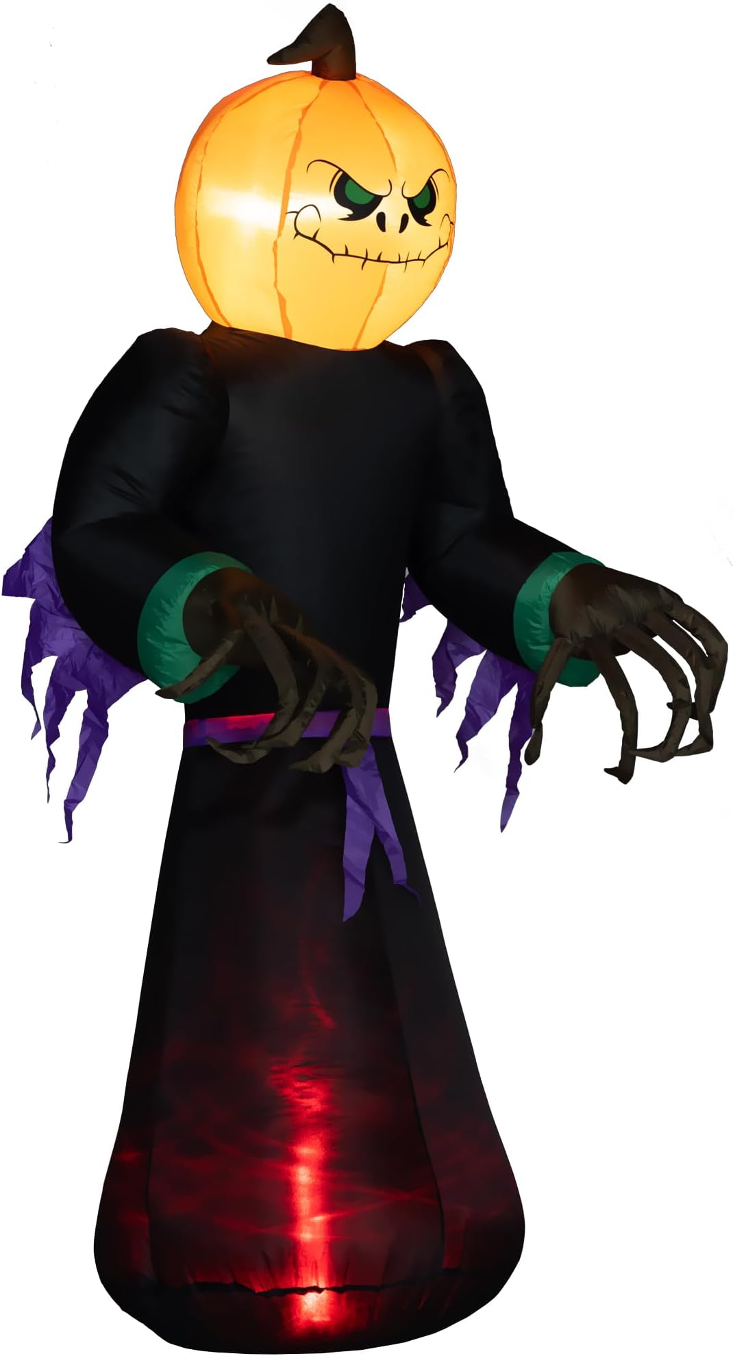 Amazon.com: Gemmy Vampire Spongebob On Pumpkin Halloween Inflatable. 4 ...