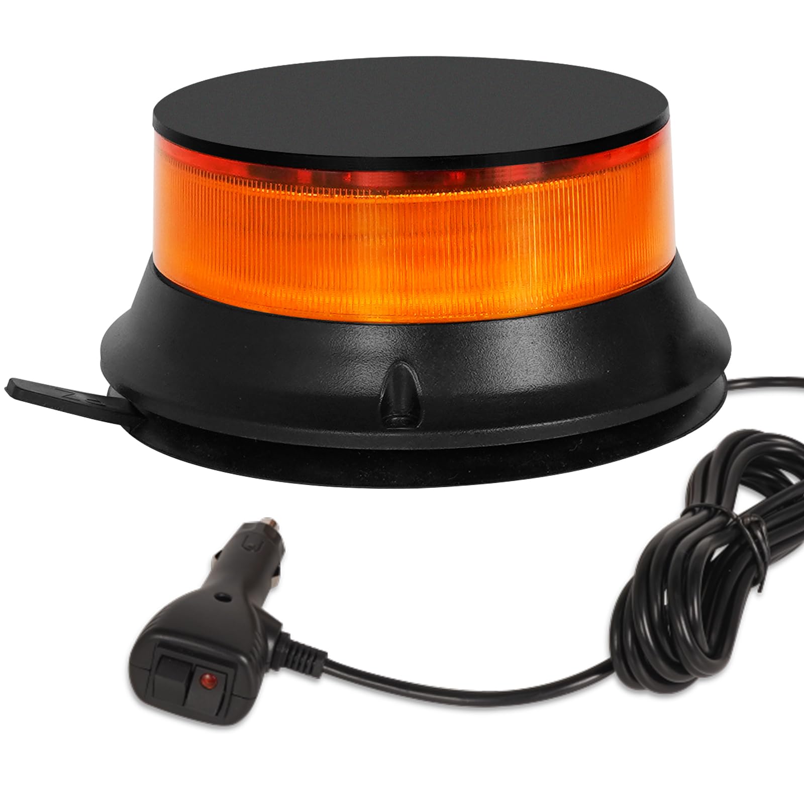 Snapklik.com : HLauto BC450 LED Amber Beacon Strobe Lights: 10V-80V ...