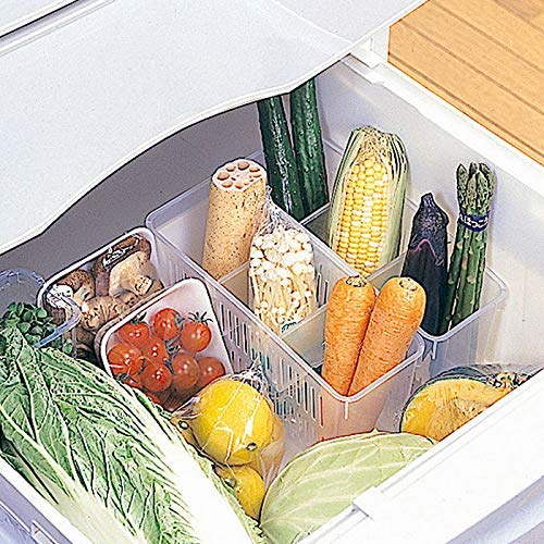 ATHA Plastic Fridge Square Storage Basket Organizer Box | Refrigerator ...