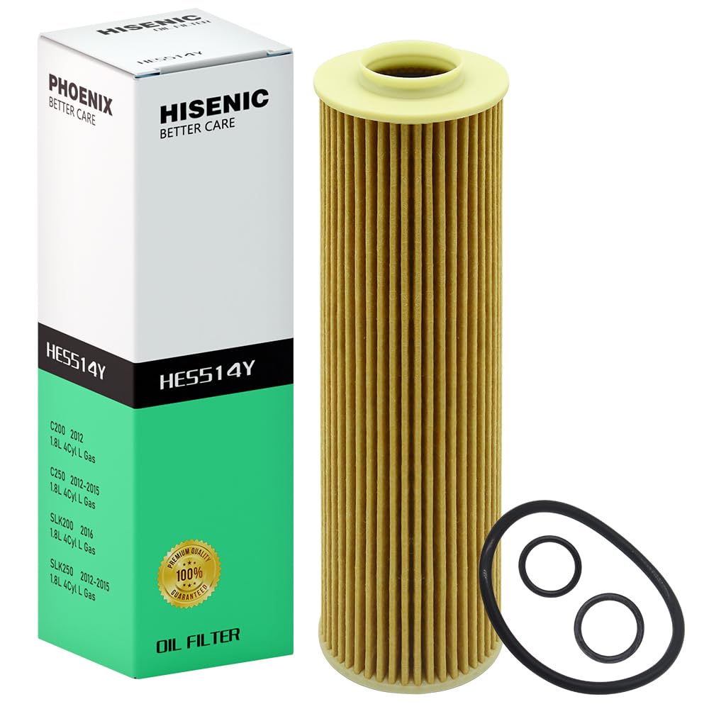 Amazon.com: Oil Filter Fits for Mercedes Benz C200 C250 SLK200 SLK250 ...