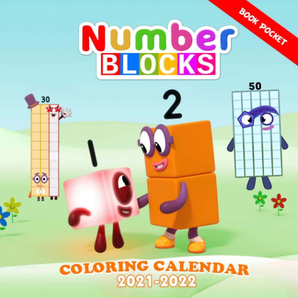 Buy Lara Lara! - Numberblocks 2021-2022 Coloring : 18-Month July 2021 ...