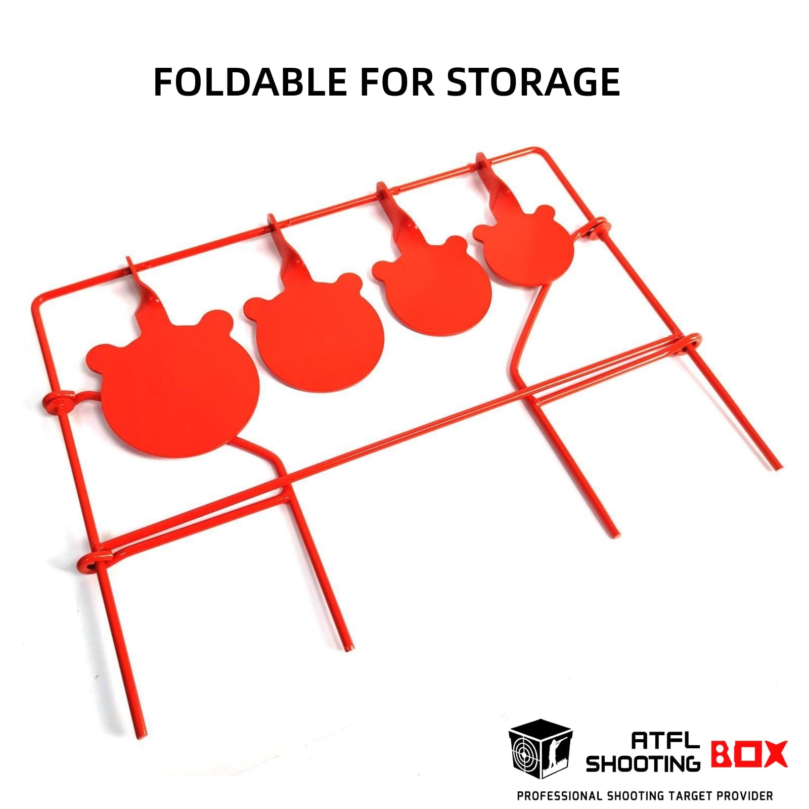 Atflbox BB Gun Target 4 Different Sizes gongs Heavy Metal Spinning ...