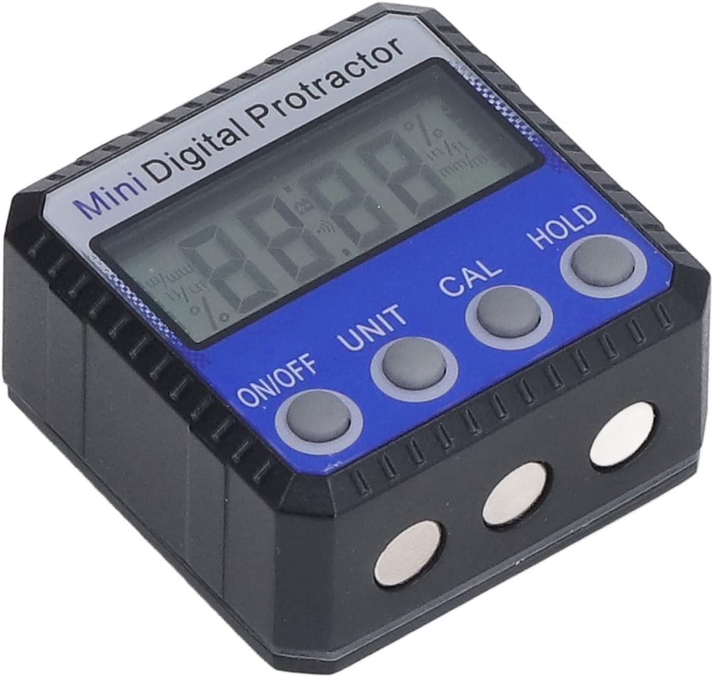 Medidor digital de ângulo, inclinômetro digital de vários ângulos com 4 ...