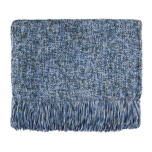 Bedford Cottage Melange Throw Blanket, Wedgewood : Amazon.in: Home ...