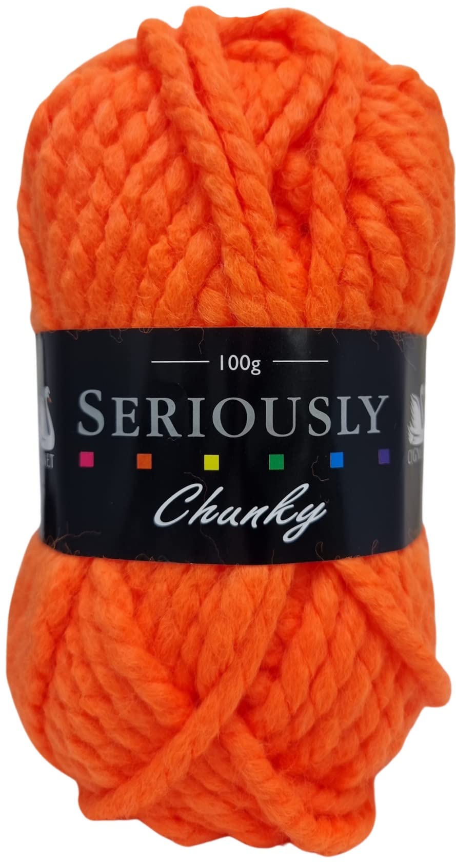 Cygnet Seriously Chunky Knitting Yarn/Wool - 100g Ball - 64 Shades ...