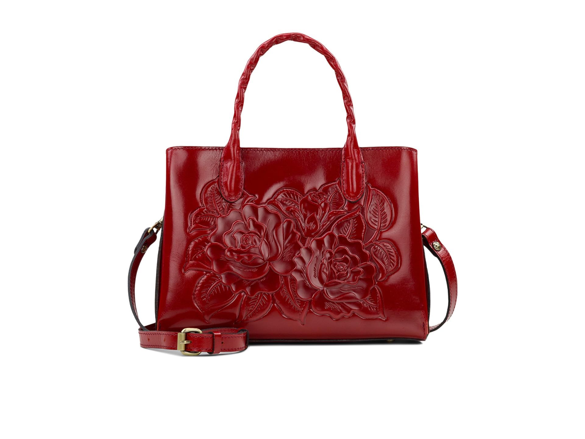 Patricia Nash Genovese Top Handle Crossbody, Ruby Red: Handbags: Amazon.com