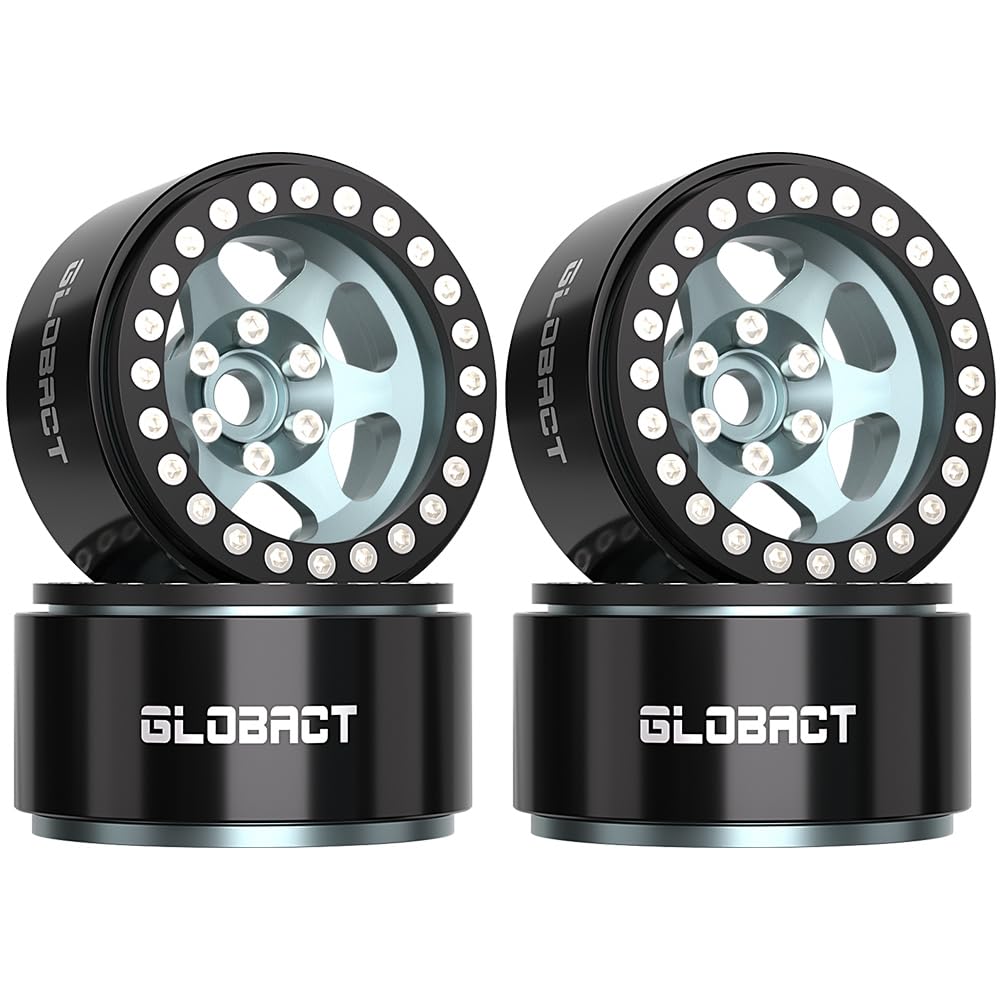 Amazon.com: EPINON Aluminum 1.9 Beadlock Wheels - Offset -10.5mm RC ...