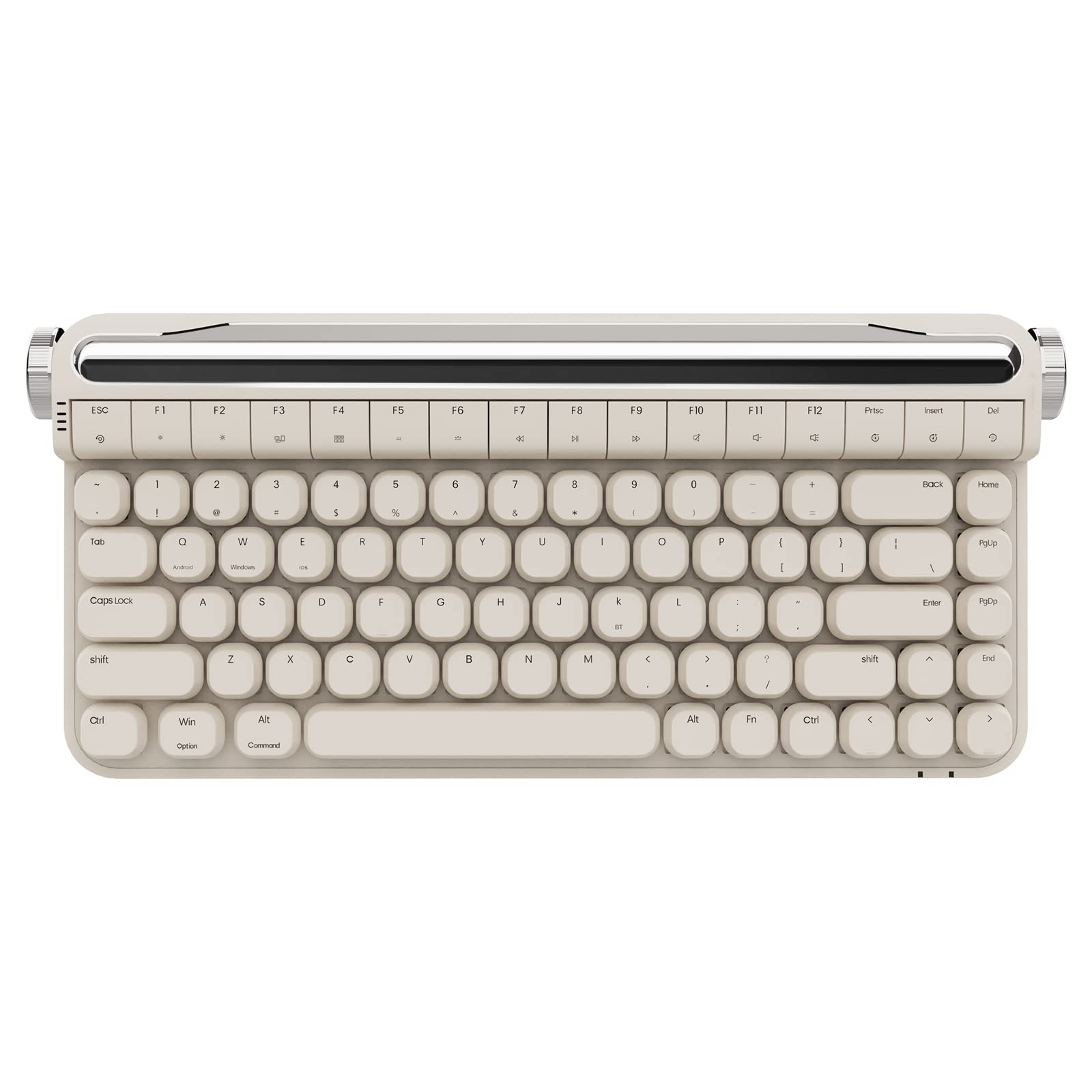 Buy YUNZII B703 Retro Typewriter Keyboard,75% Mechanical Keyboard ...