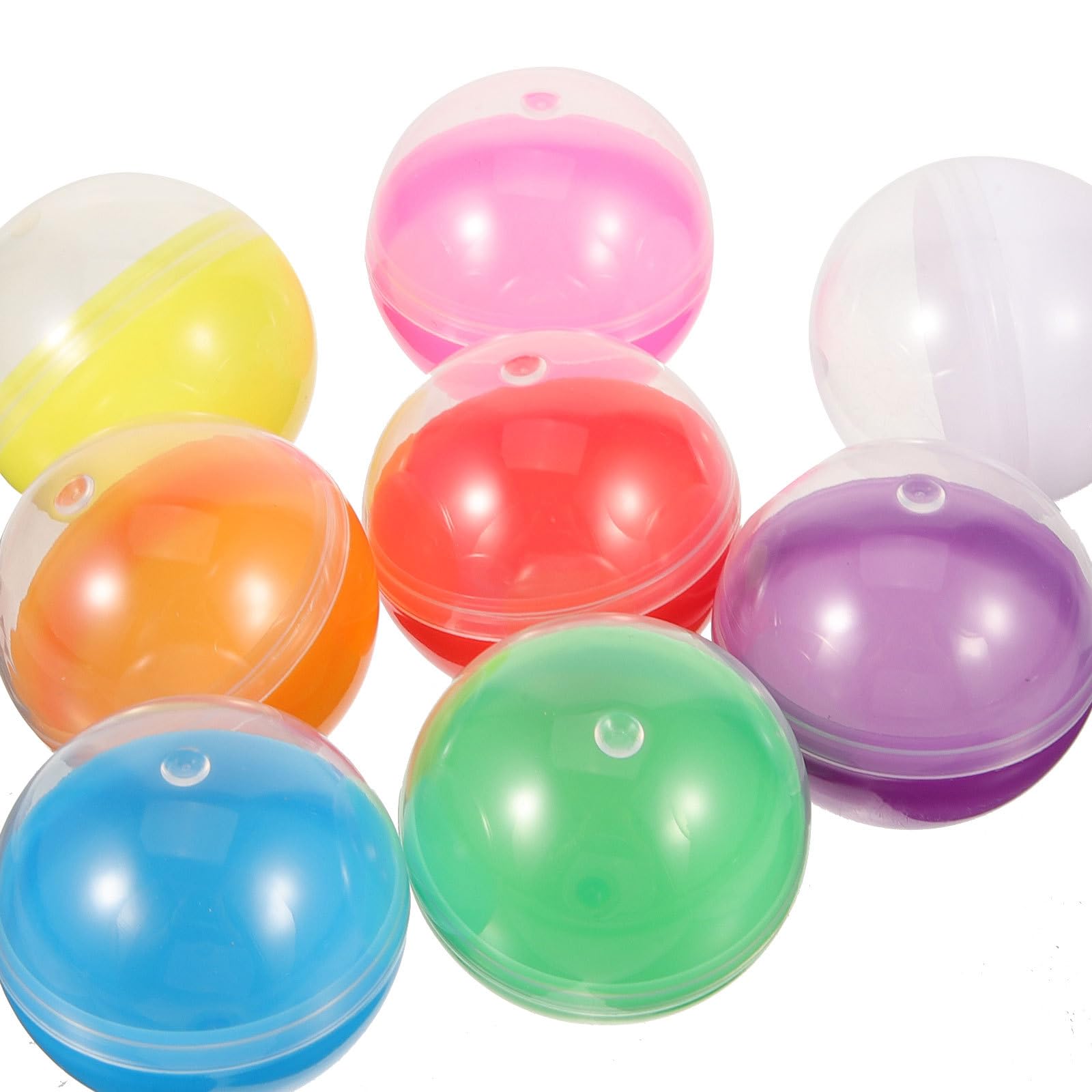 Amazon.com: Vending Machine Capsules, ibasenice 50pcs Fillable Ball ...