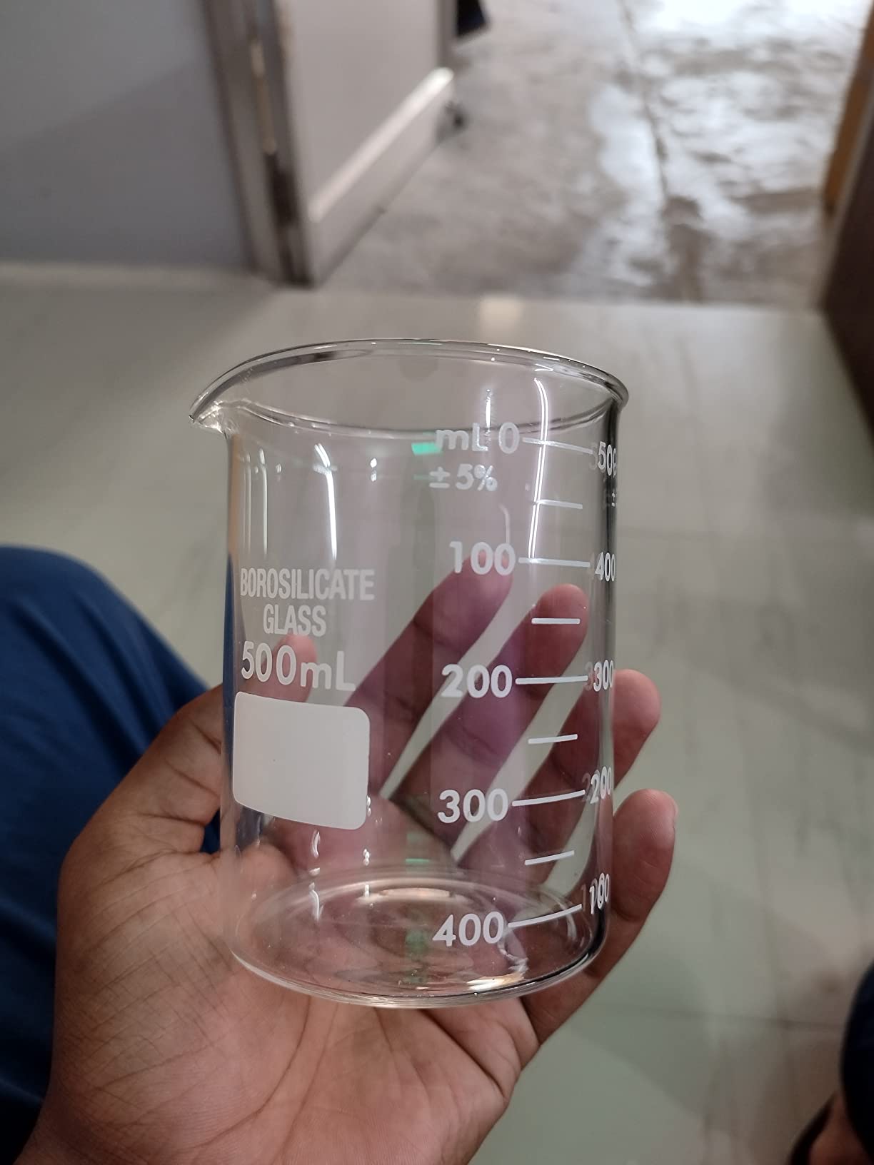True Lab Borosilicate Glass Beakers 500 ML with graduation marks and ...