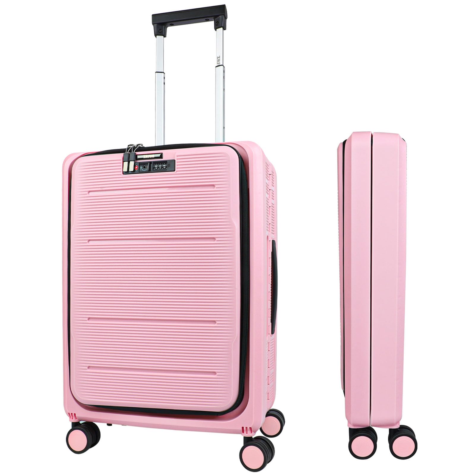 Amazon.com | ZRSUN 20-Inch Lightweight Collapsible Expandable Carry-On ...