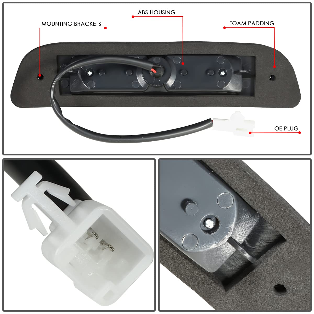 Snapklik.com : NUVISION LIGHTING 3BL-ZTL-007-SM Smoke Lens LED 2-Stage ...