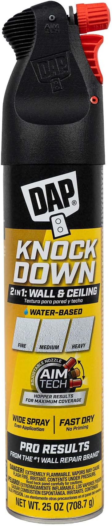DAP Spray Texture Knockdown Water Based 2n1 Wall & Ceiling Texture ...