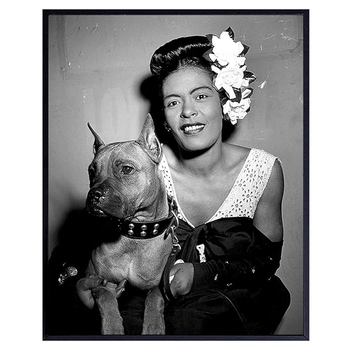 Buy Billie Holiday Wall Art - Billy Holiday Poster - Jazz Wall Art ...