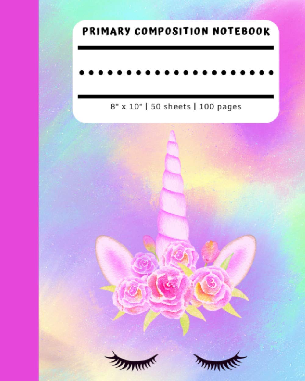 Amazon.com: Primary Composition Notebook: No Picture Space Cute Rainbow ...