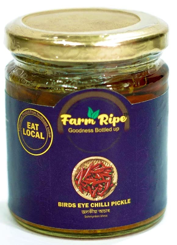 Farm Ripe Chilli Pickle | Explosively Hot n Spicy | Birds Eye Chilli ...