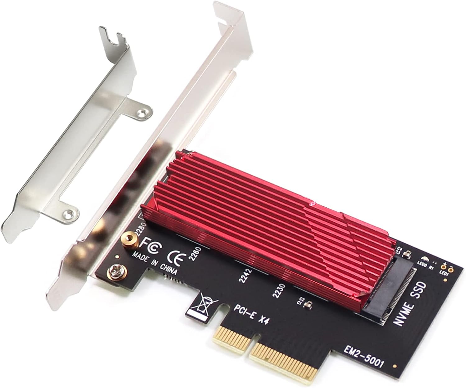 Amazon.com: M.2 NVMe PCIe Adapter,Dual M2 SATA B Key and NVMe M Key SSD ...