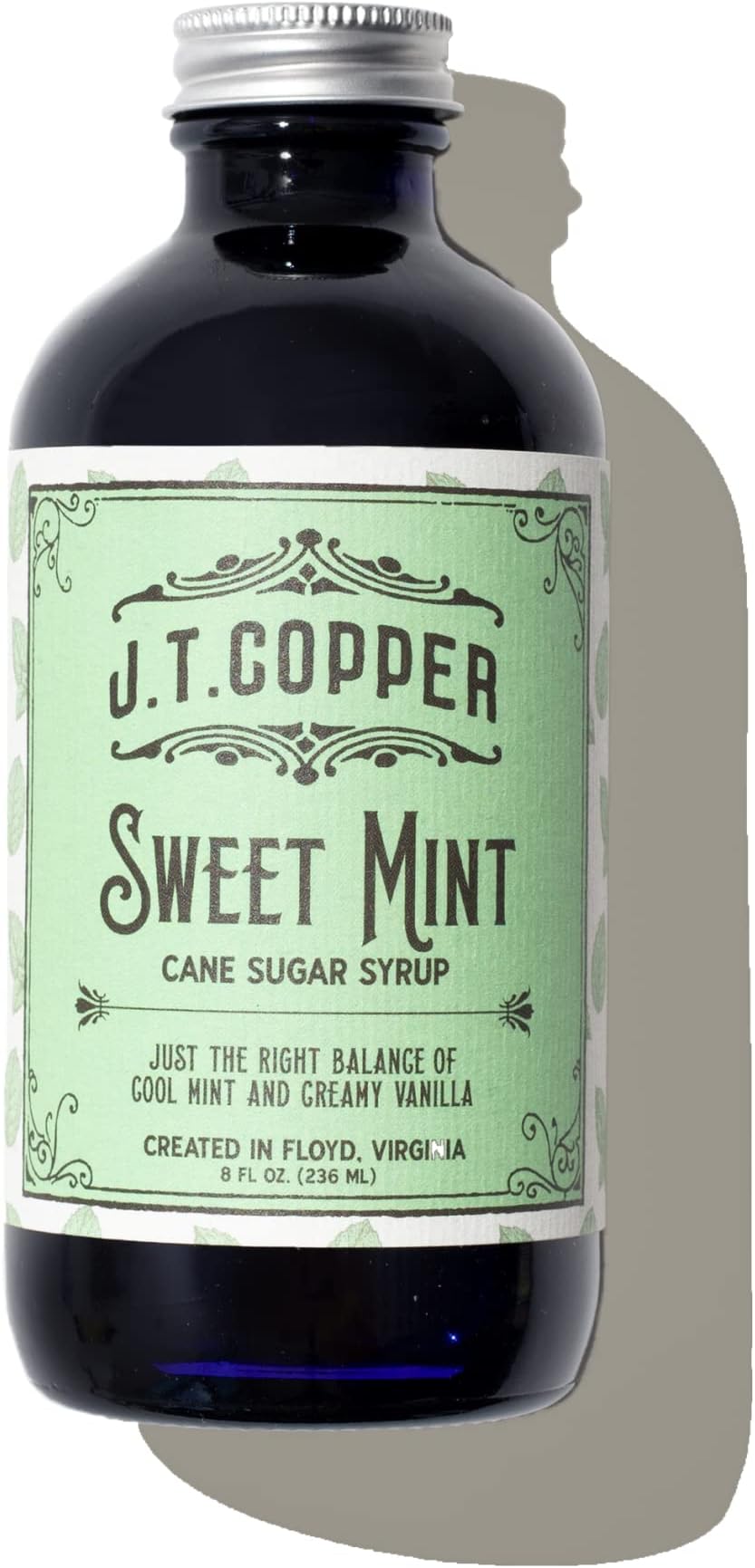Amazon.com : JT Copper, Sweet Mint Syrup, 8 ounce bottle : Grocery ...