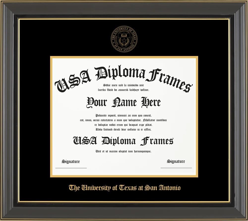 Amazon.com - USADiplomaFrames - University of Texas at San Antonio ...