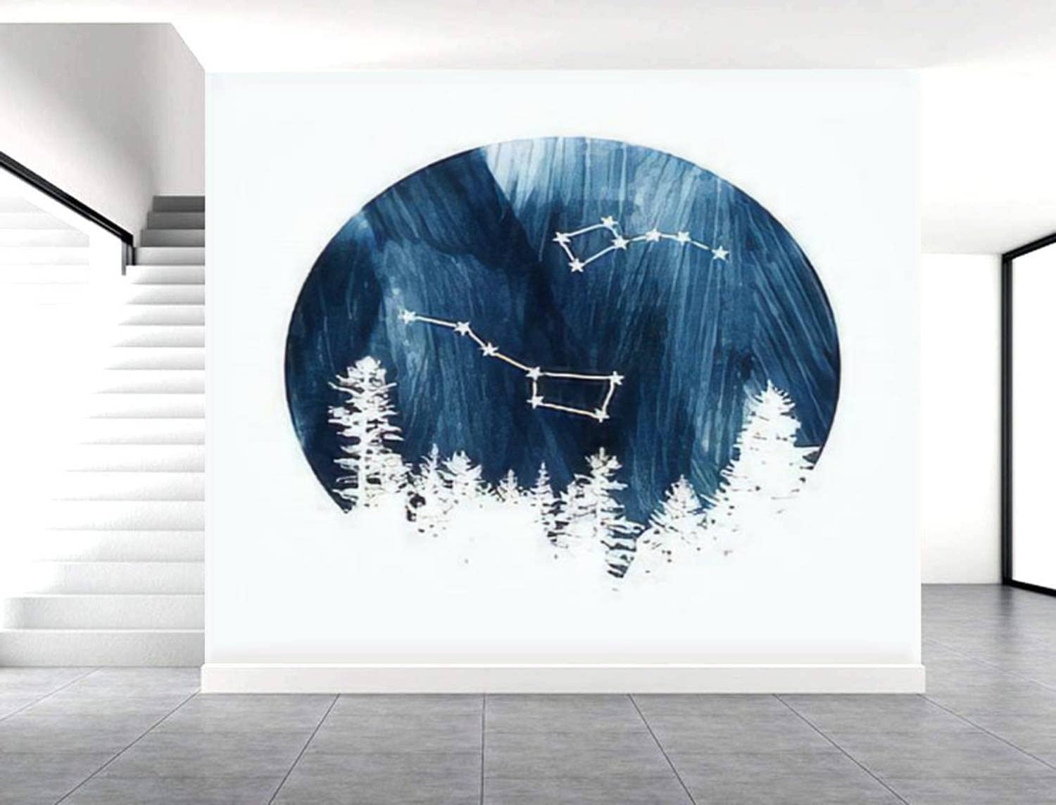 Buy Modern Round Composition with Big Dipper and Little Dipper ...