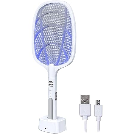 Amazon.com : Electric Fly Swatter Racket, Mosiller 2 in 1 Smart Bug ...