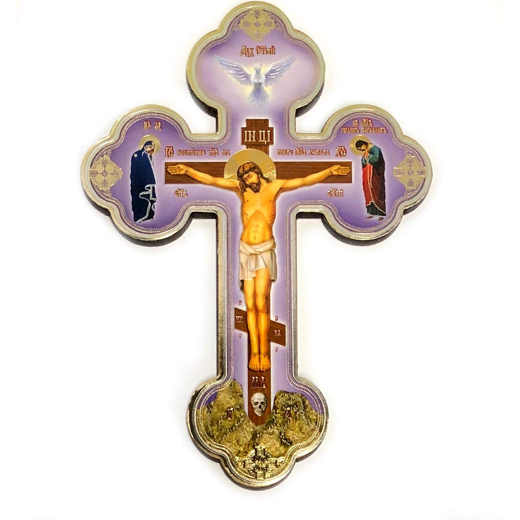 Wood Cross Wooden Wall Icon Cross Crucifixion Of Christ Dove ...