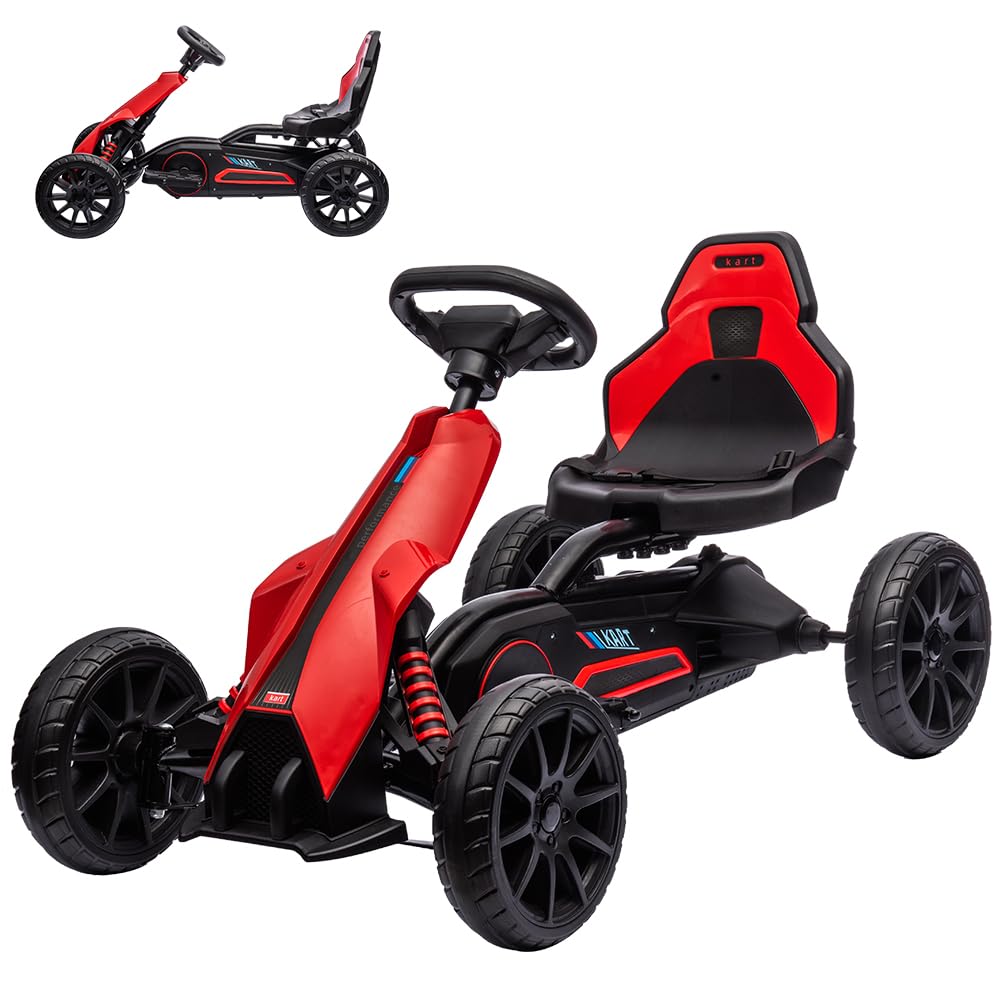 12V Electric Go Kart for Kids,7Ah Battery Powered Car for Toddlers ...