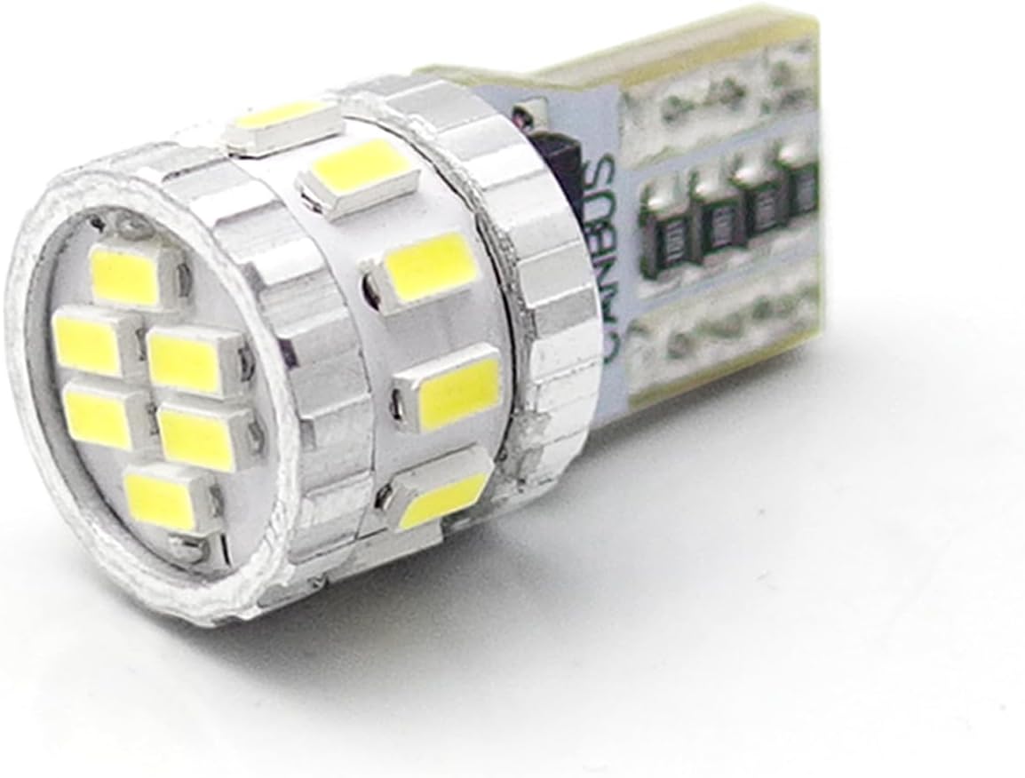 Amazon | スズキ MK53S スペーシア カスタム含む LED ナンバー灯 T10/T16 2.4W 3014 SMD LED 全方位拡散 210ルーメン 6000K/ホワイト 車検 ...