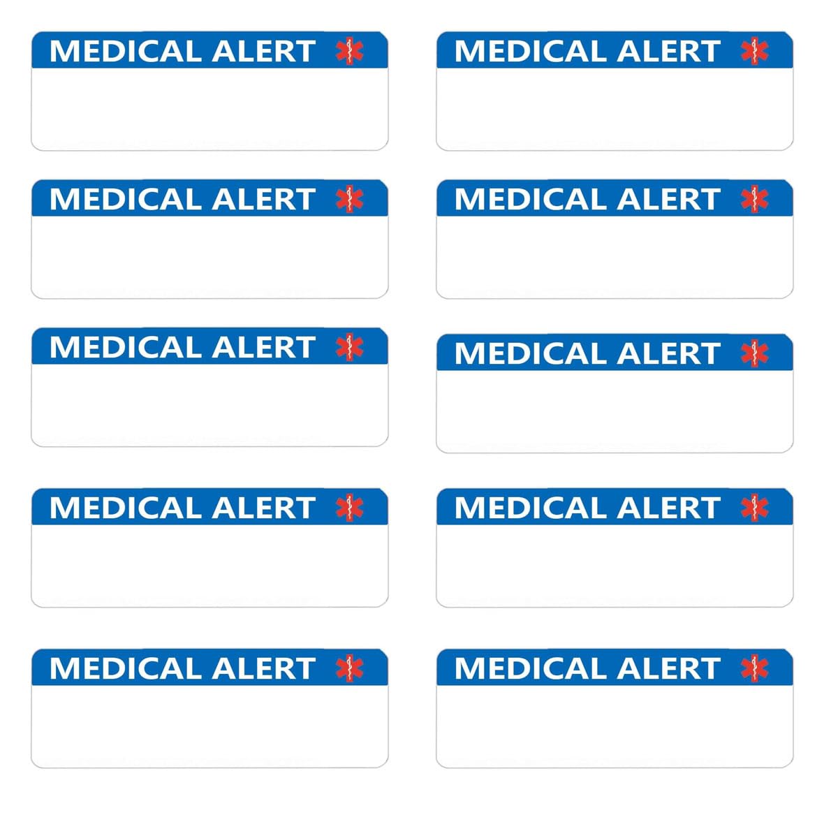 Amazon.com : Medical Alert Stickers File Folder Chart Labels,1×3 Inch ...