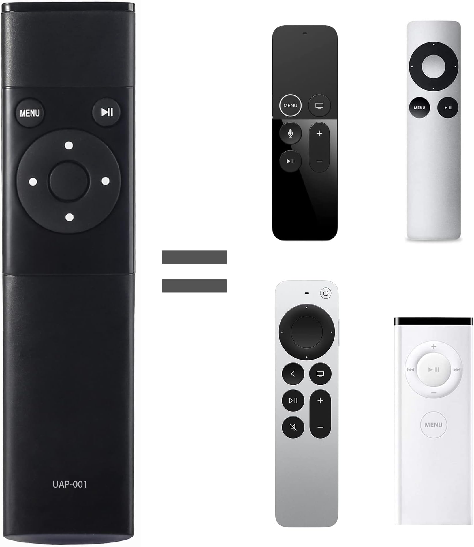 Universal Replacement Remote for Apple TV 4K/ Apple TV Box Gen 1 2 3 4 ...