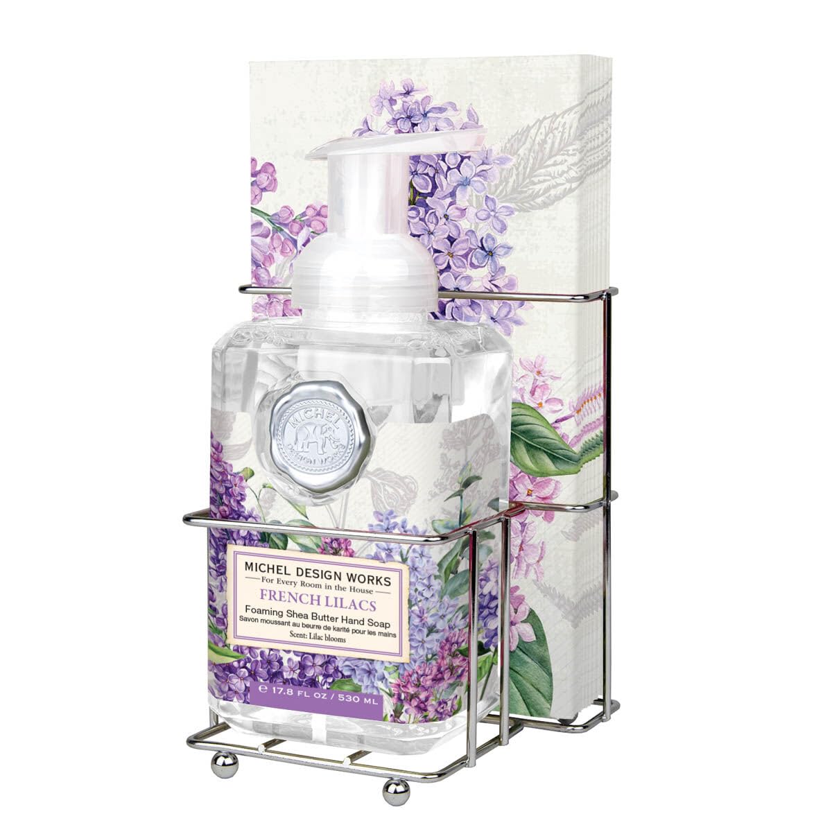Amazon.com : Michel Design Works Foaming Hand Soap & 15-Piece Napkin ...