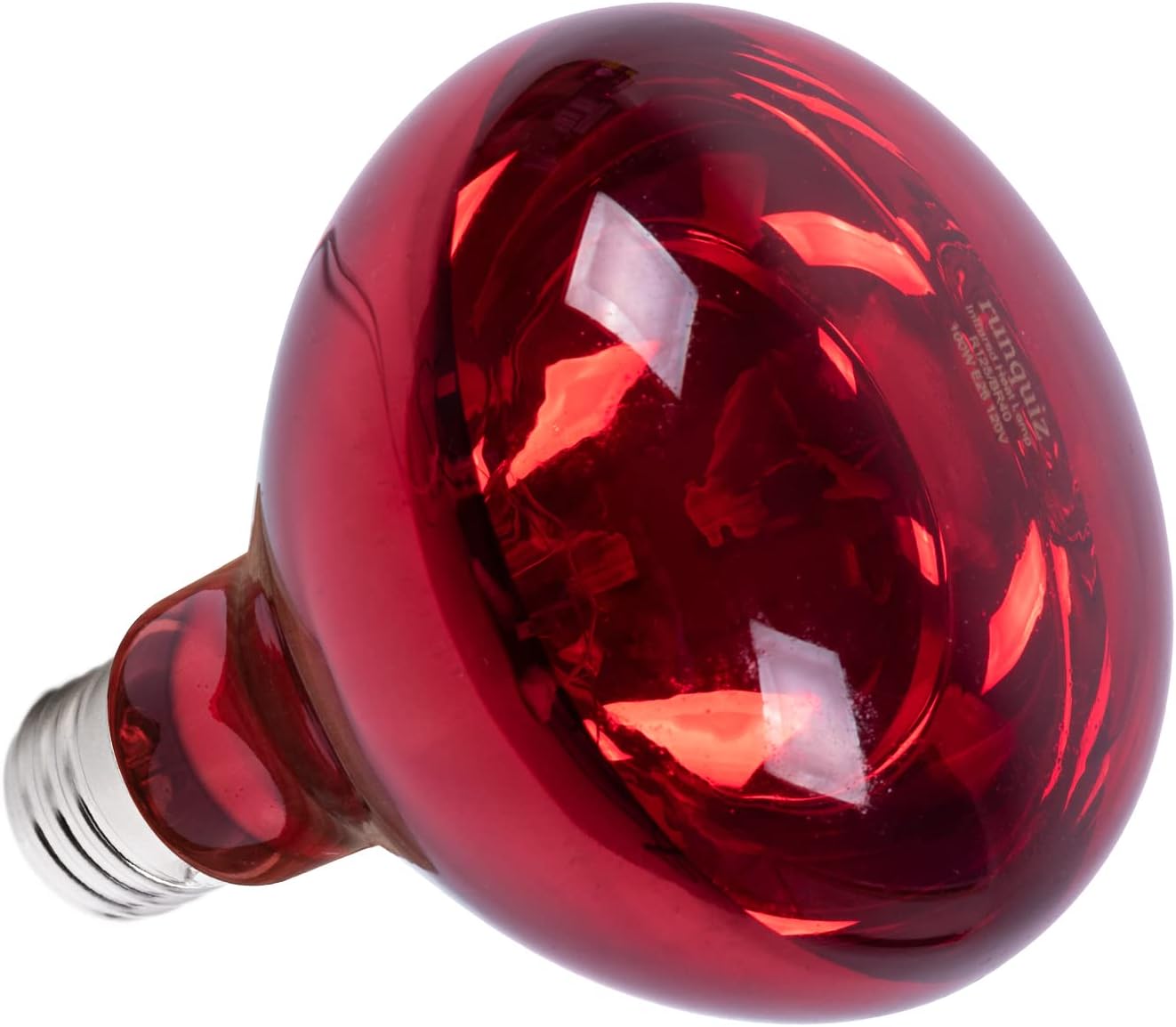 Amazon.com: runquiz BR40 Red Heat Lamp Bulbs, 100 Watt Infrared Light ...