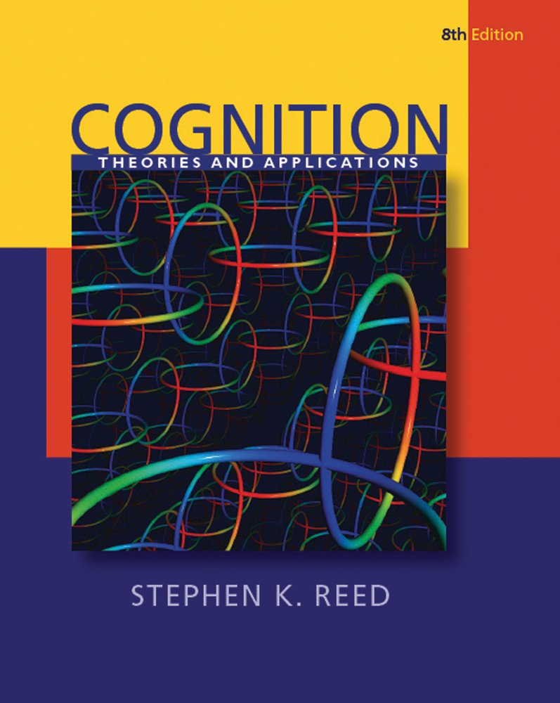 Amazon.com: Cognition: Theories and Applications (PSY 384 Cognitive ...