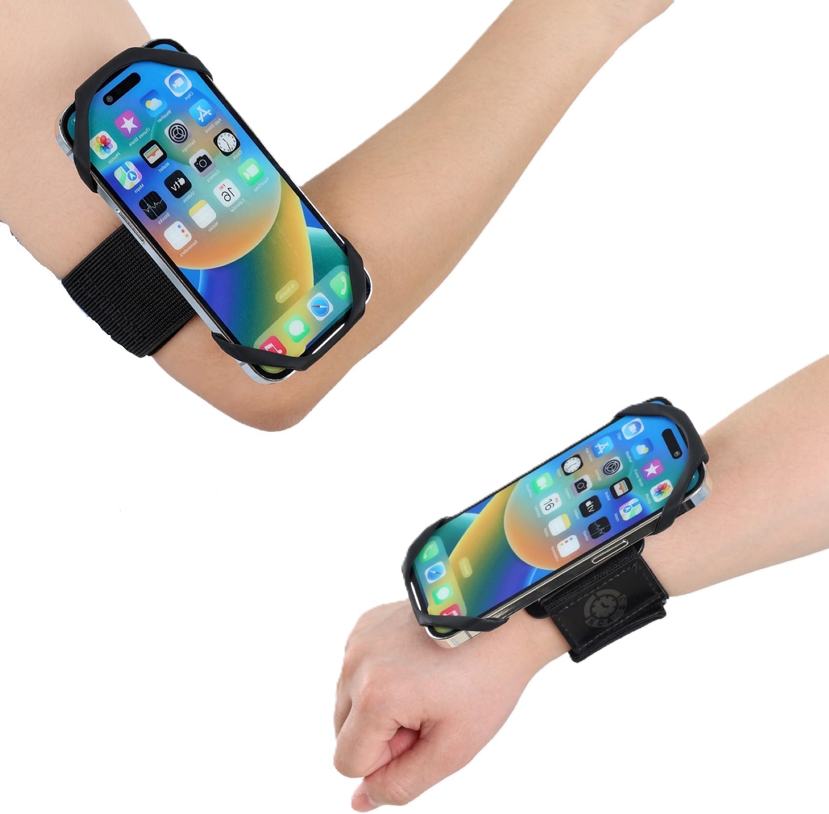 iGadgitz Water Resistant Neoprene Sports Gym Jogging Armband for Apple ...