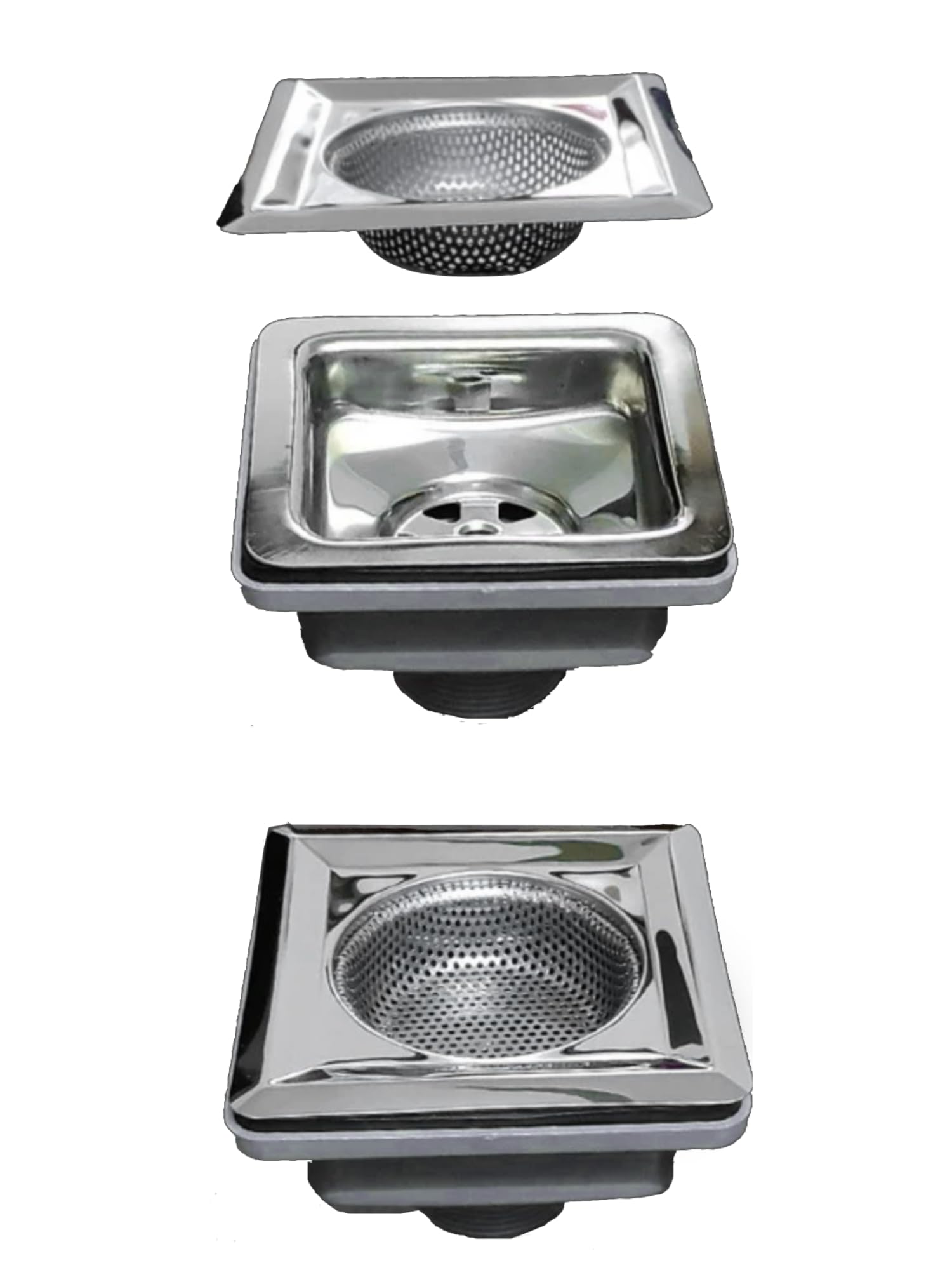 Buy Sink Strainer Steel - Drain Strainer for Kitchen Sink Jali of ...