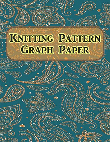 Knitting Pattern Graph Paper: 120 Pages, 4:5 Ratio Graph Paper, 8.5" X ...