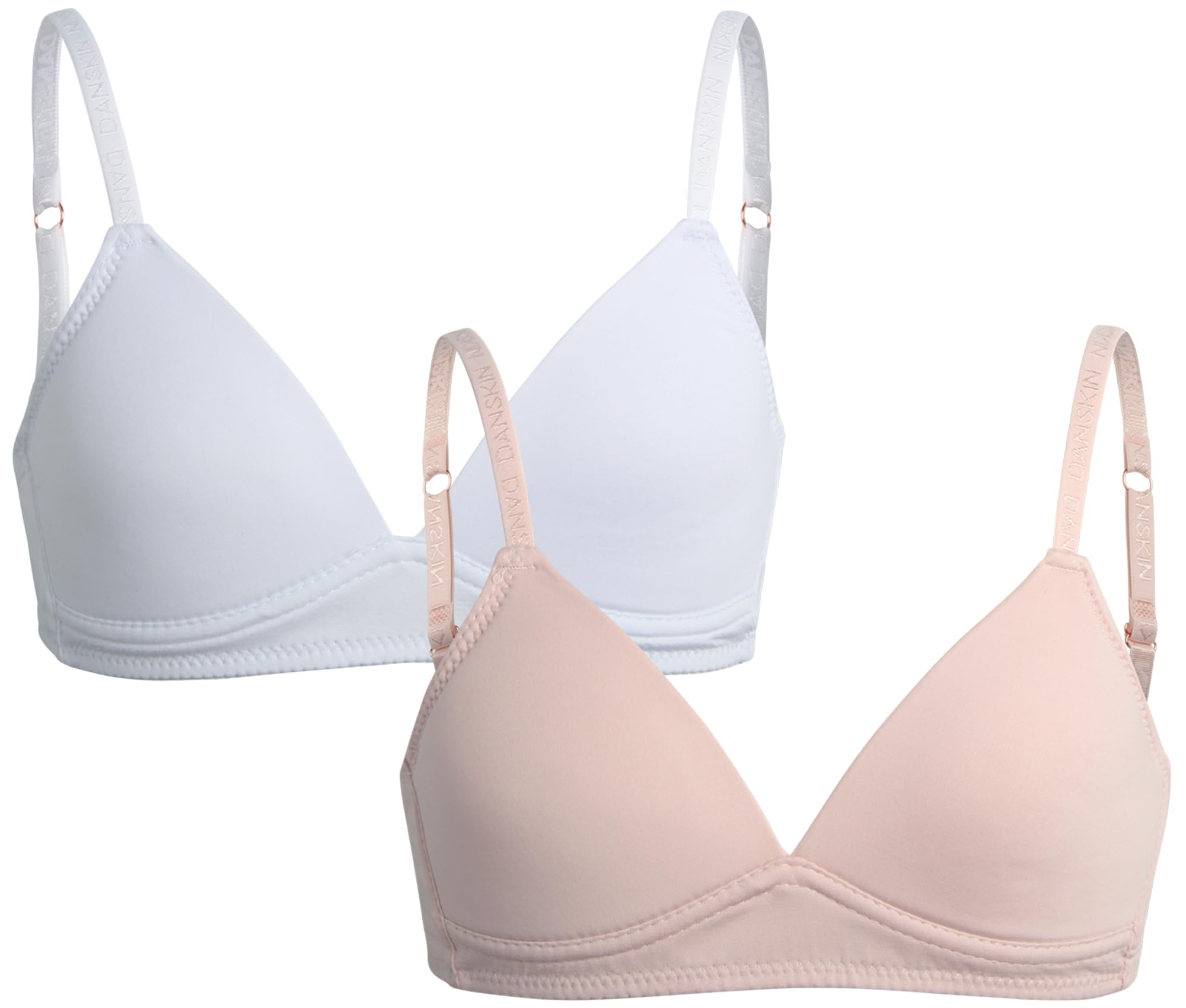 Snapklik.com : Danskin Girls Training Bra - 2 Pack Wireless Molded Cup ...