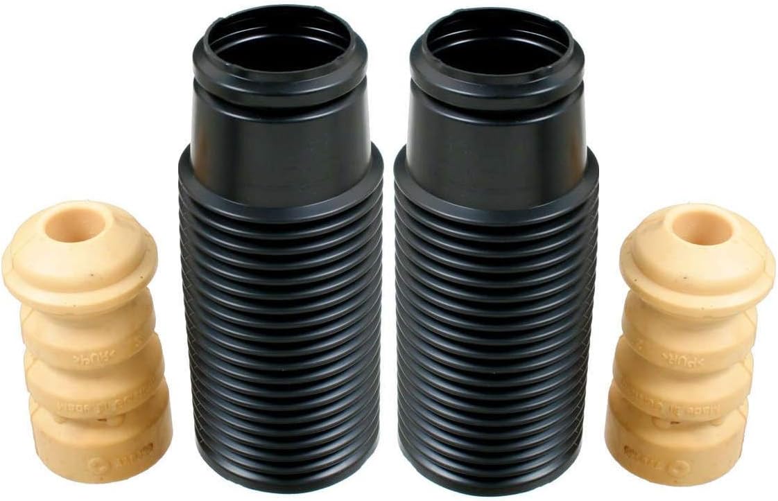 Amazon.com: Pair Set of 2 Front Strut Bumpers and Bellows Kit for BMW ...