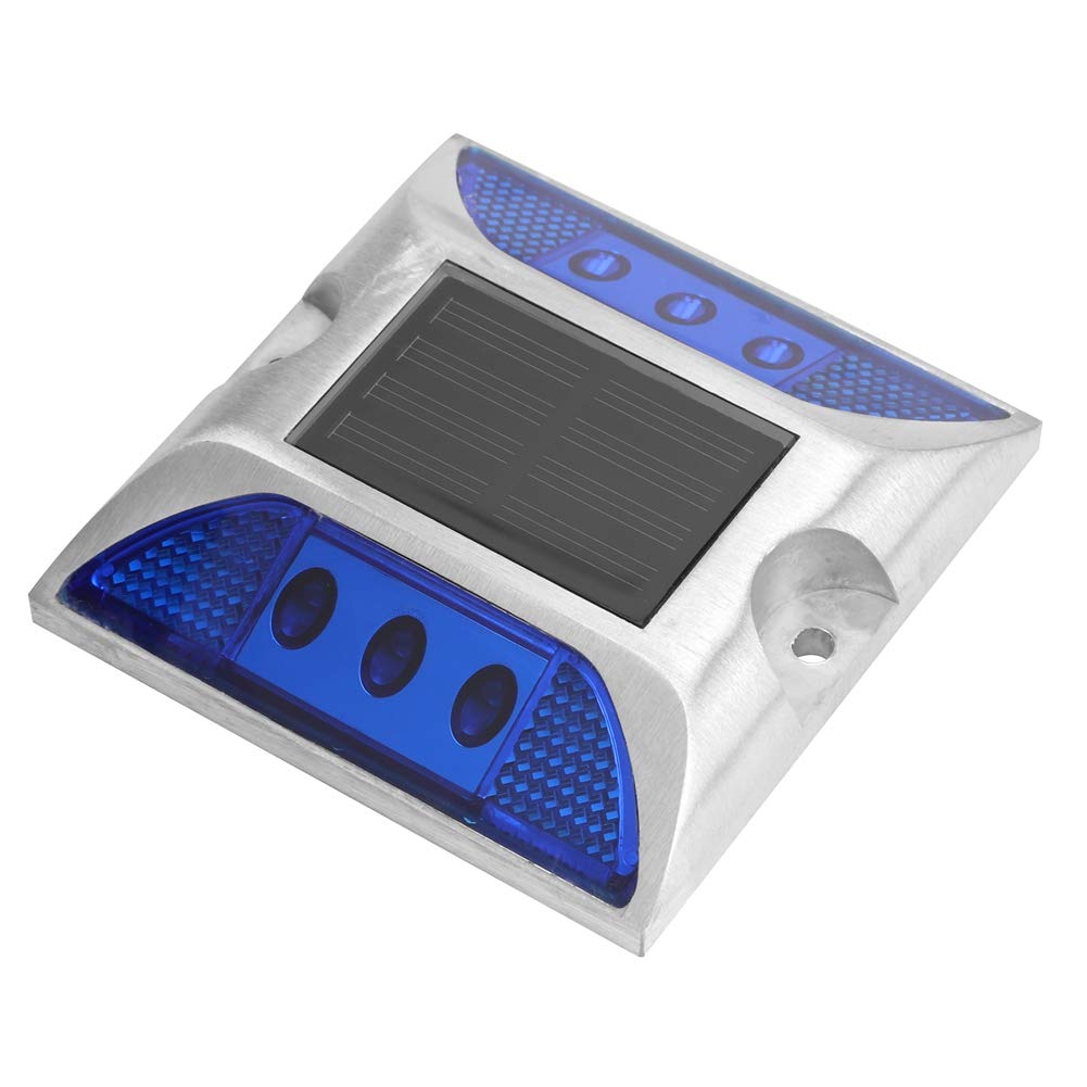 Solar Power Ground Marker Lights, LED Solar Driveway Deck Light ...