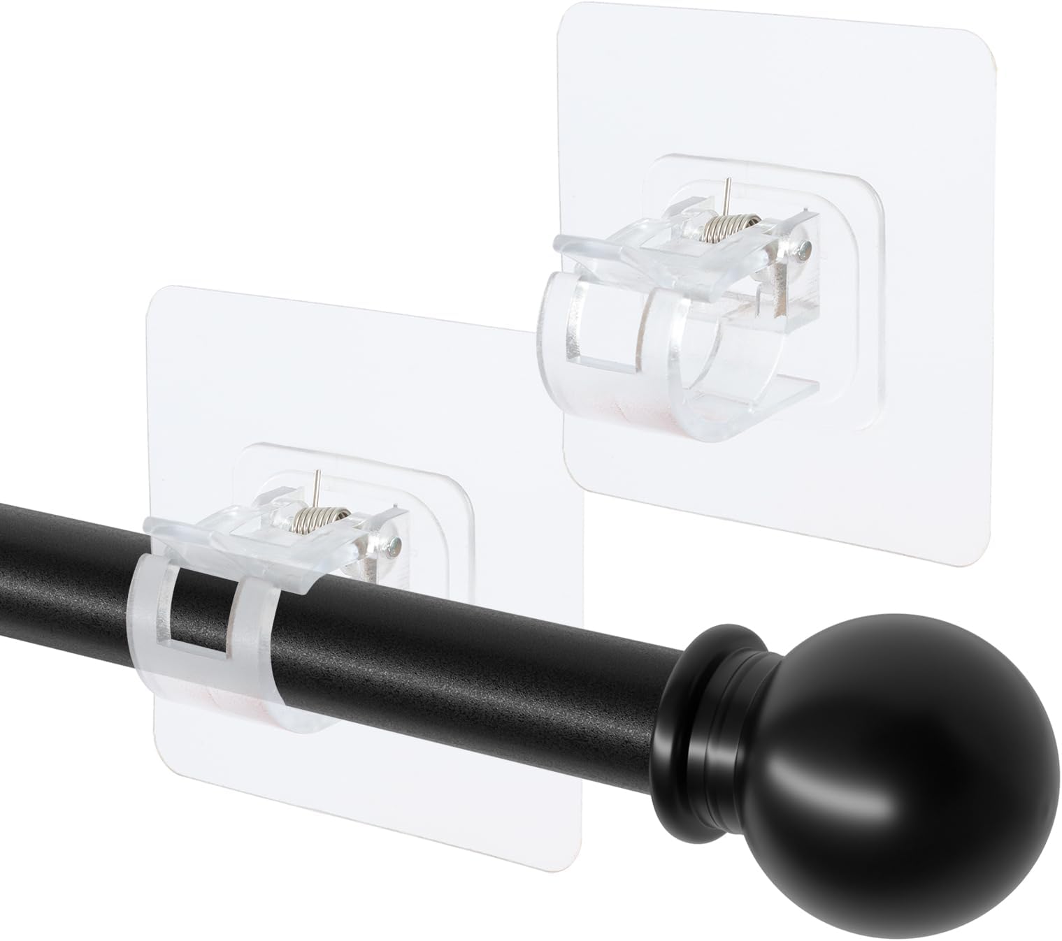 Amazon.com: Curtain Rods No Drilling, 32"-62" Curtain Rods for Windows ...